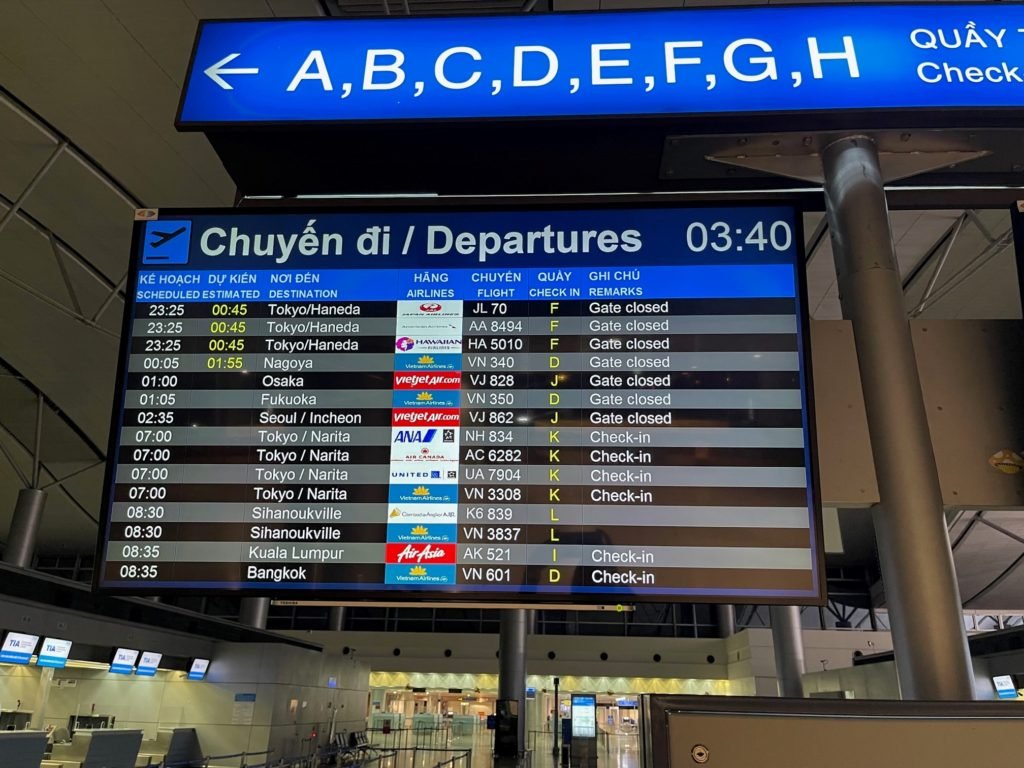 Flight Review: NH834/NH6 - Ho Chi Minh City - Tokyo Narita - Los ...